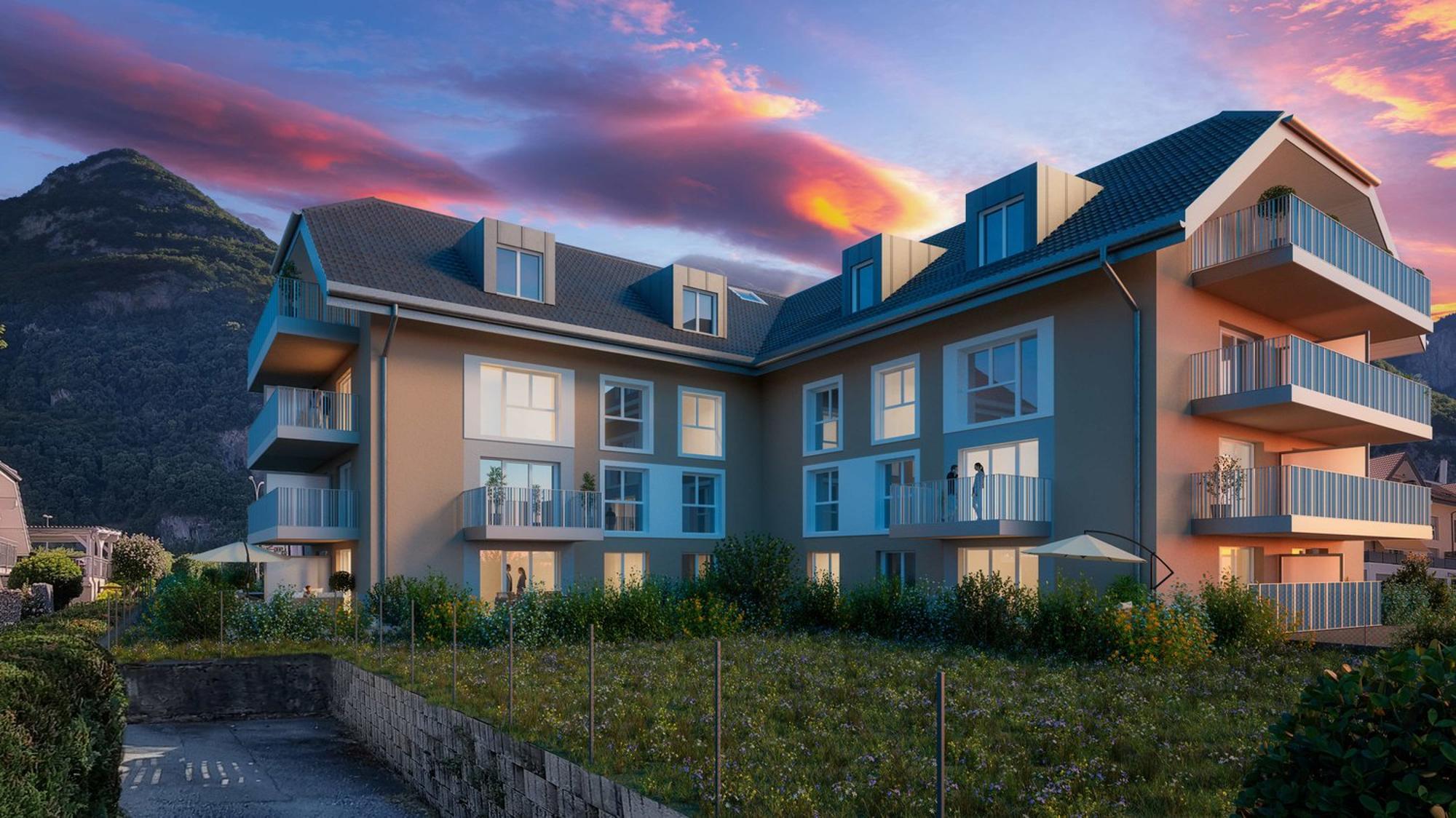 3½ rooms - Apartment - in Route du Simplon 2 - for CHF 690000 - 84 m² ...