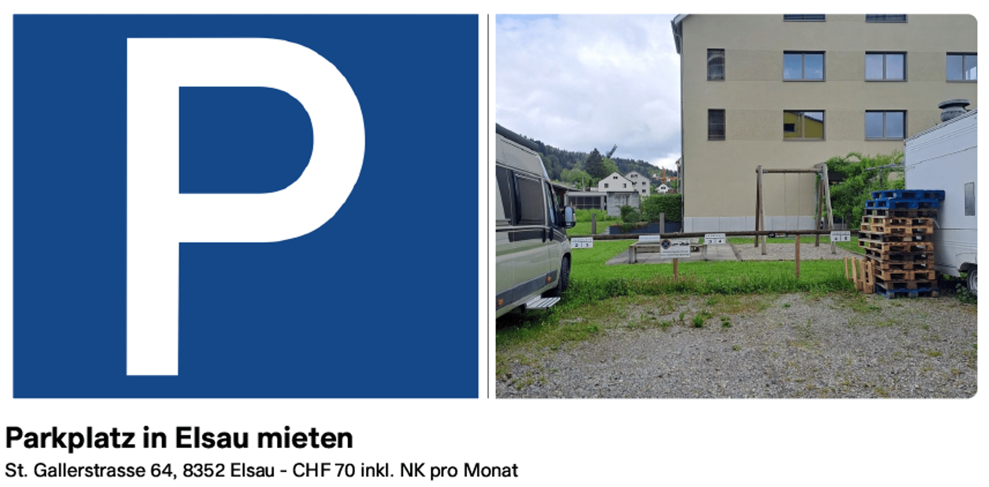 Parking space for rent | ImmoScout24