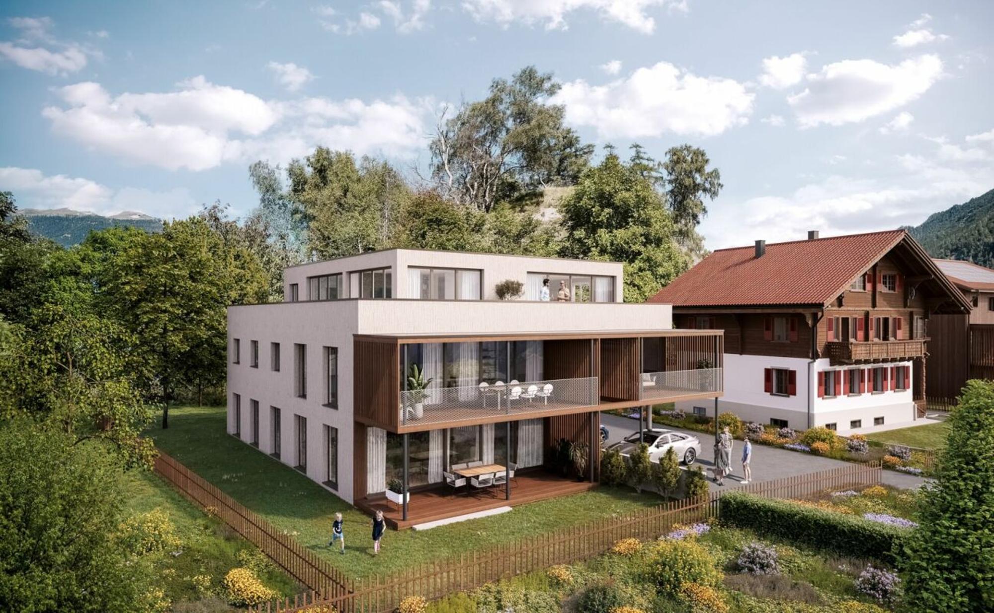 3½ Zimmer - Wohnung - in Via Fluras - für CHF 790000 - 90 m² - Neubau ...