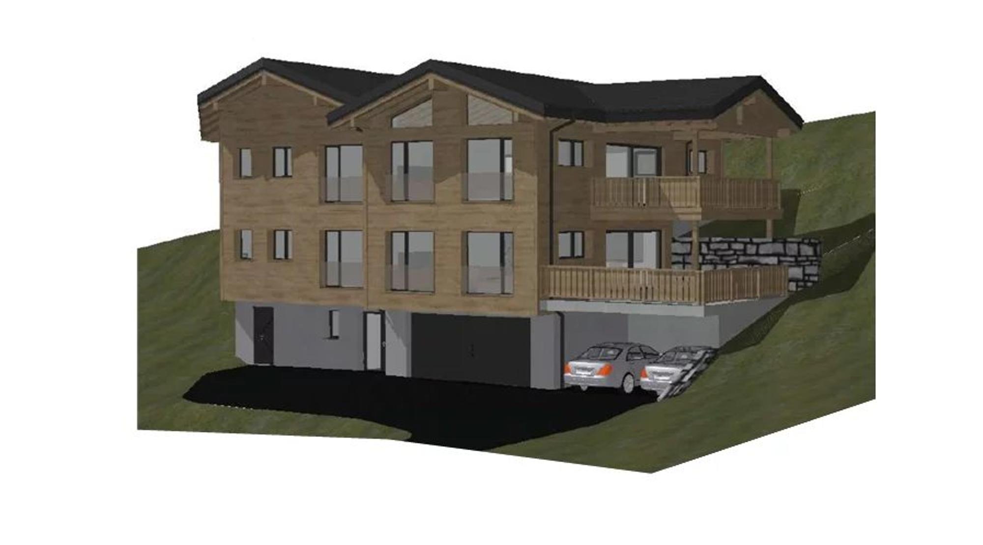 Land with project in Les Giettes - Free of mandate