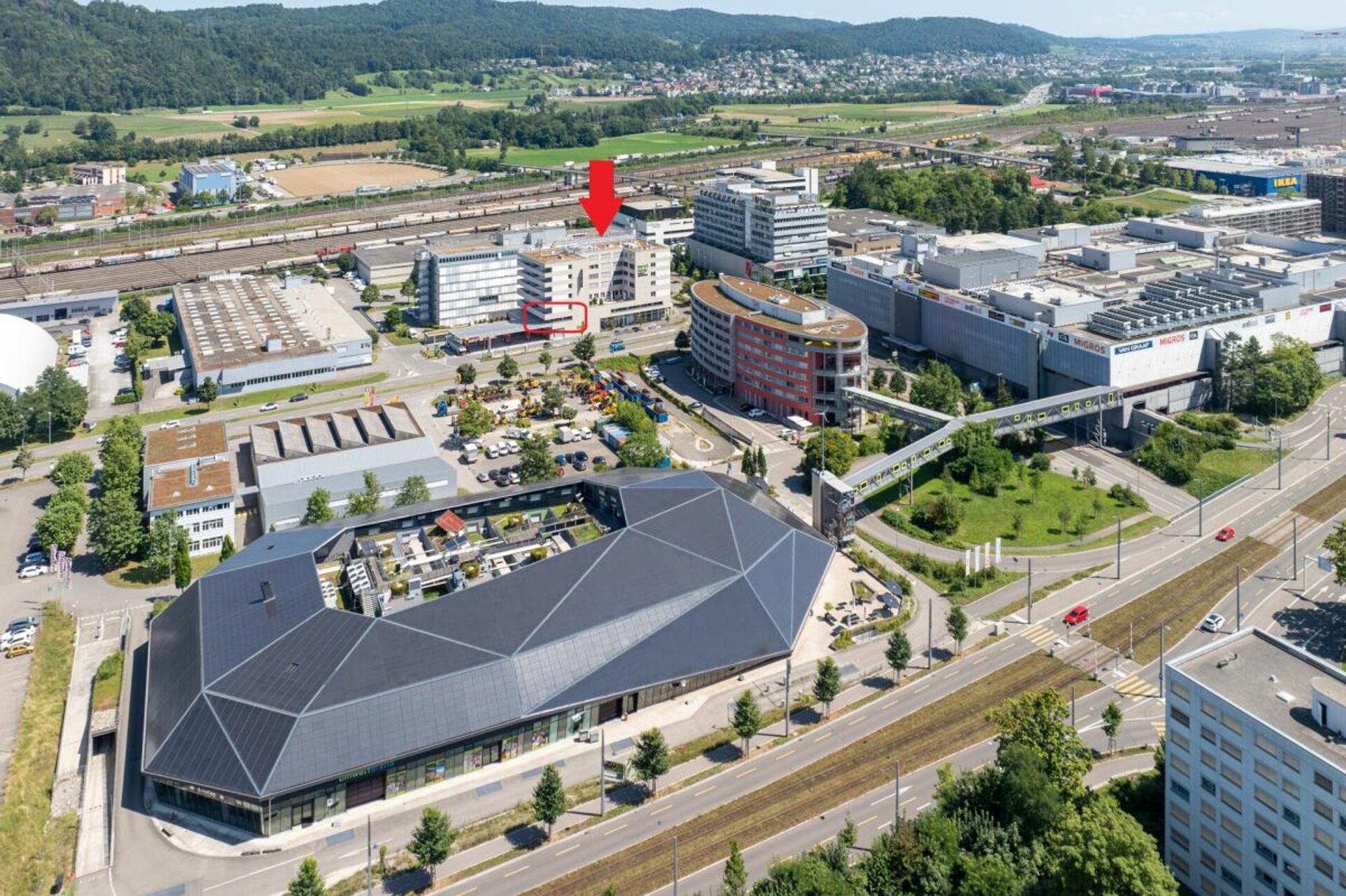 Espace commercial ou de bureau représentatif - directement à côté de Shoppi Tivoli | ImmoScout24