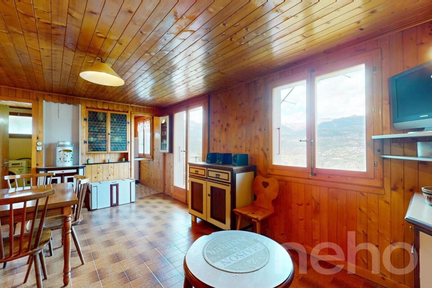 4 rooms - Chalet - in Grône - for CHF 390000 - 60 m²