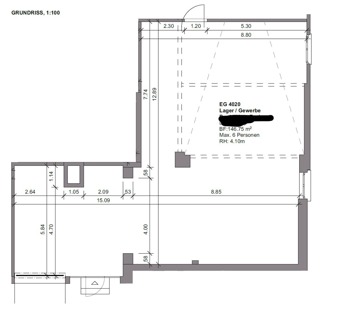 Flexible commercial space with ramp and direct access - in Bazenheid