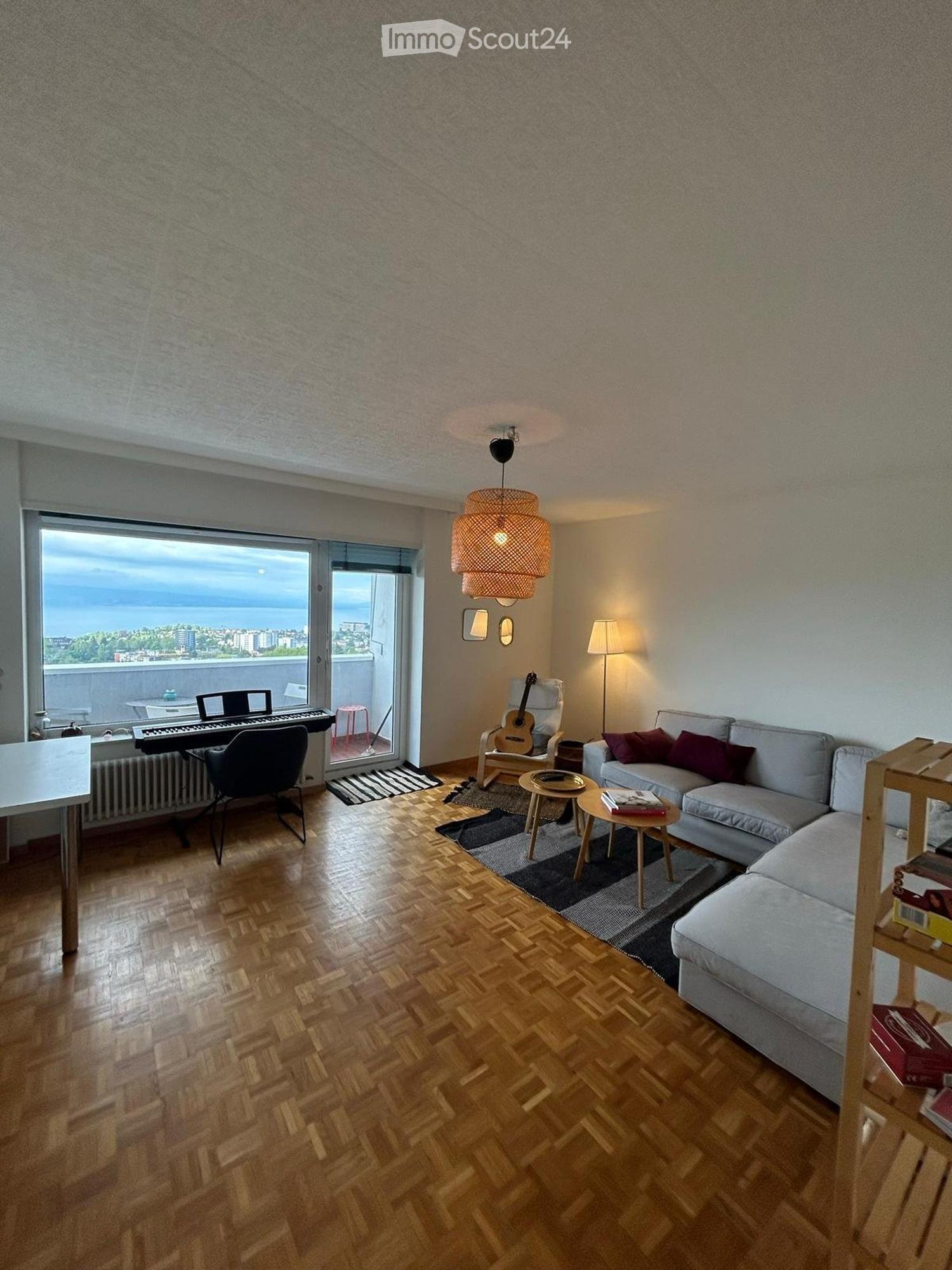 1½ rooms - Furnished dwelling - in Avenue de Valmont - for CHF 848 - 16 ...