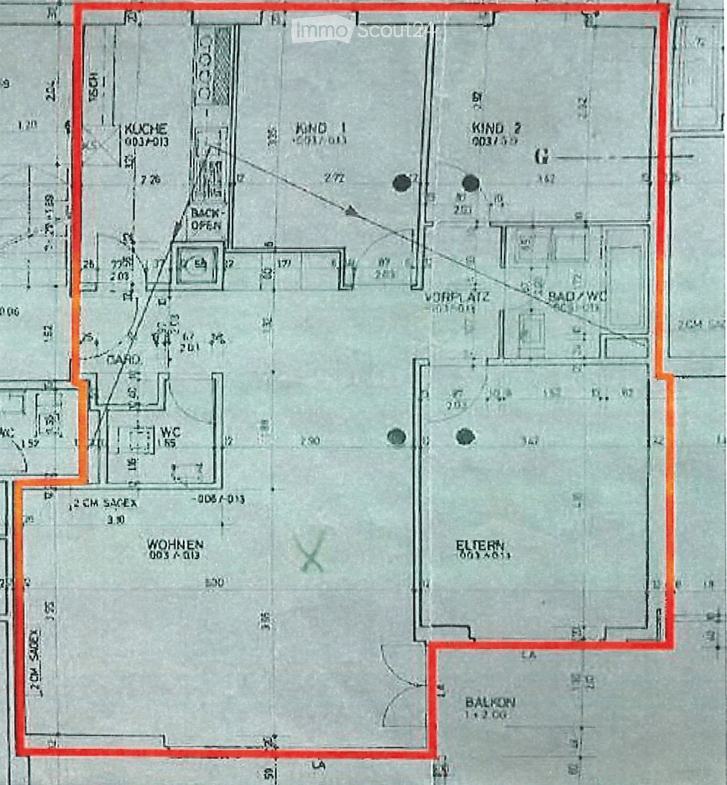 4½ rooms - Apartment - in Vogelbuckstrasse 12 - 91 m² - Floor: 1