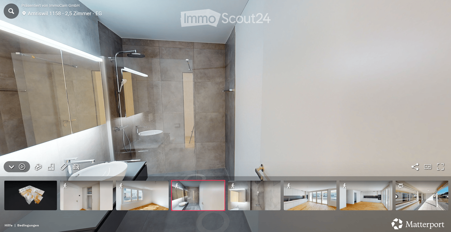 2½ Zimmer - Wohnung - in Fischenhölzlistrasse - für CHF 1980 - 76 m² ...