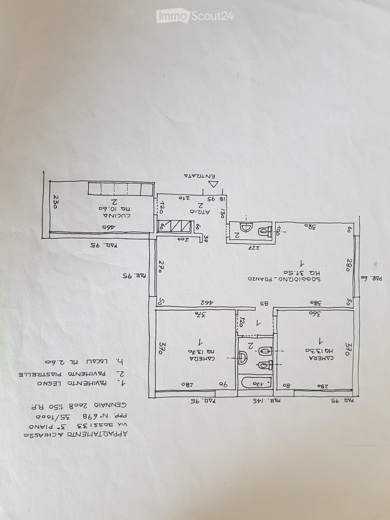 Appartamento - 3½ locali - in Via Bossi 35 - per CHF 290000 - 80 m²
