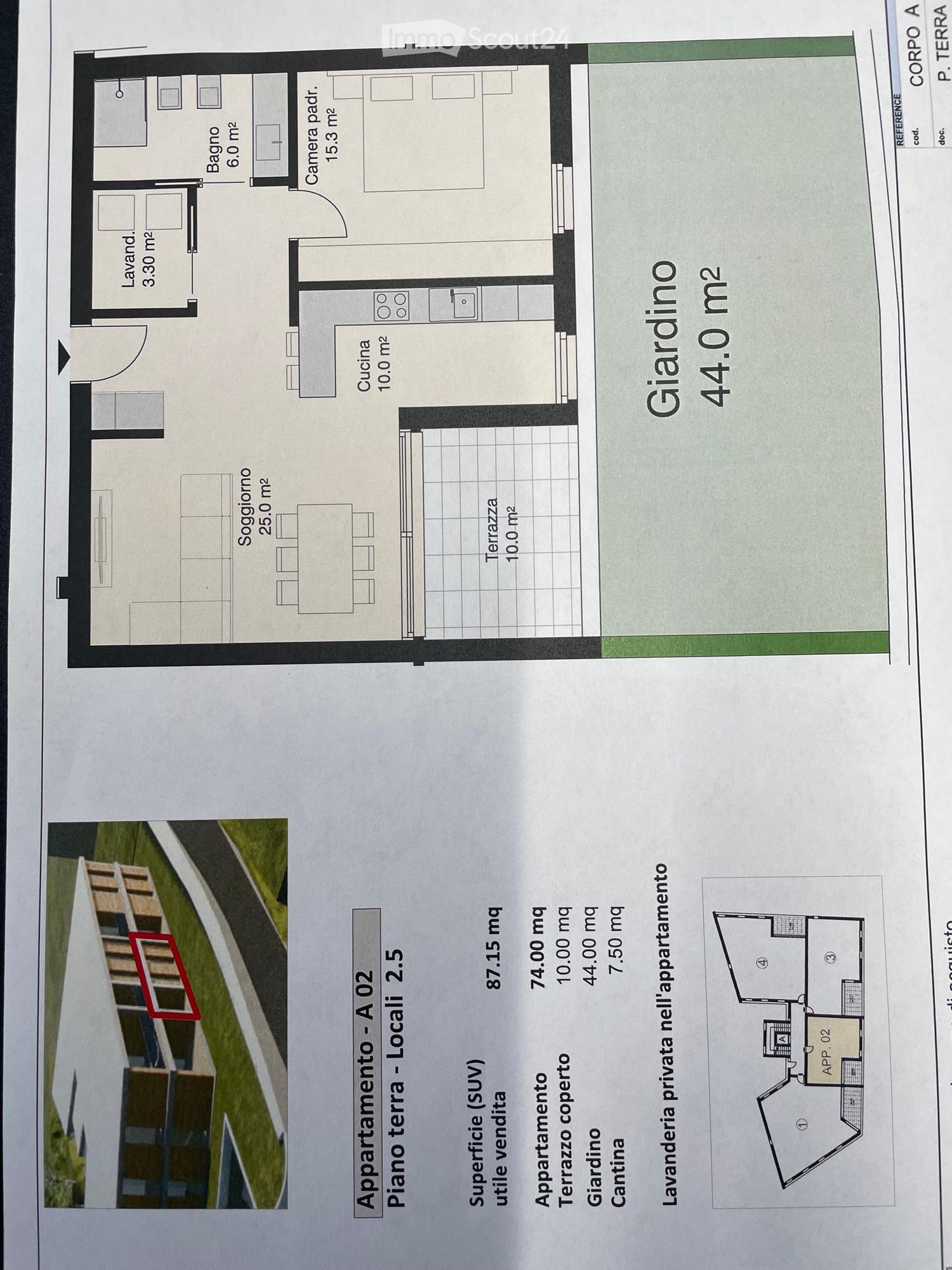 2½ rooms - Apartment - in Via Fabrizia - for CHF 635000 - 87 m²