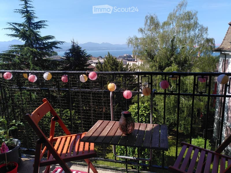 3½ rooms - Apartment - in Chemin du Parc-de-Valency 15 - for CHF 2150 ...
