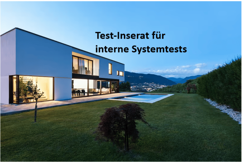 NUR ein Test-Inserat - Wir bitten um Verständnis 2 | ImmoScout24