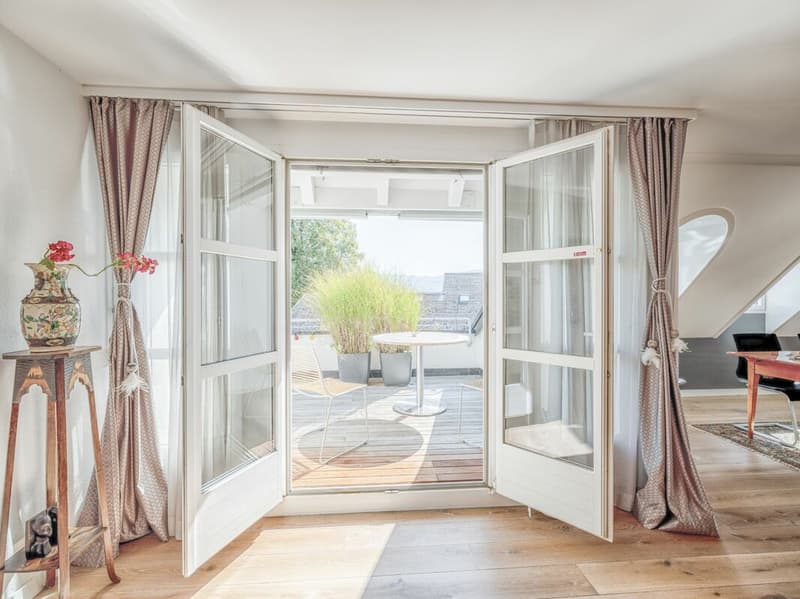 Herrliche 4.5-Zimmer-Duplex-Attikawohnung mit Seesicht | ImmoScout24