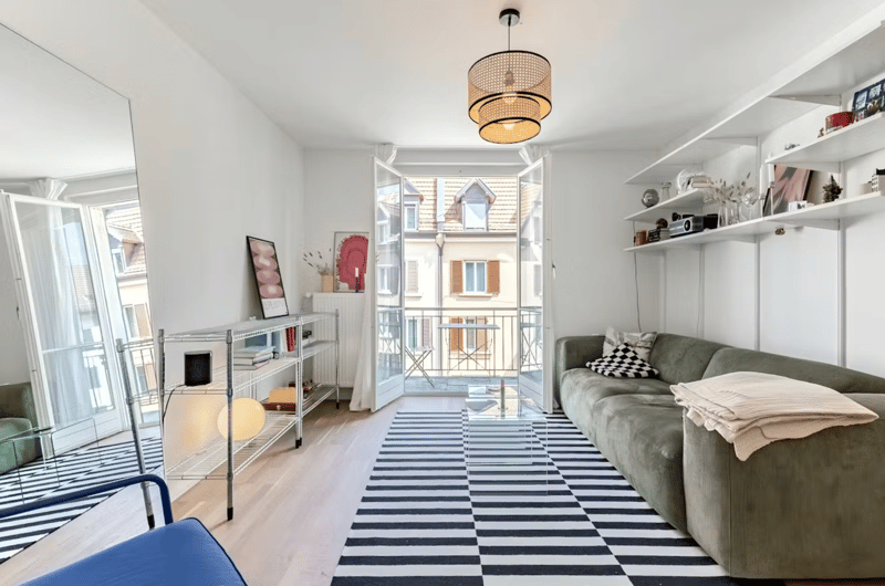 3 rooms - Furnished dwelling - for CHF 3150 - 60 m² - Floor: 3