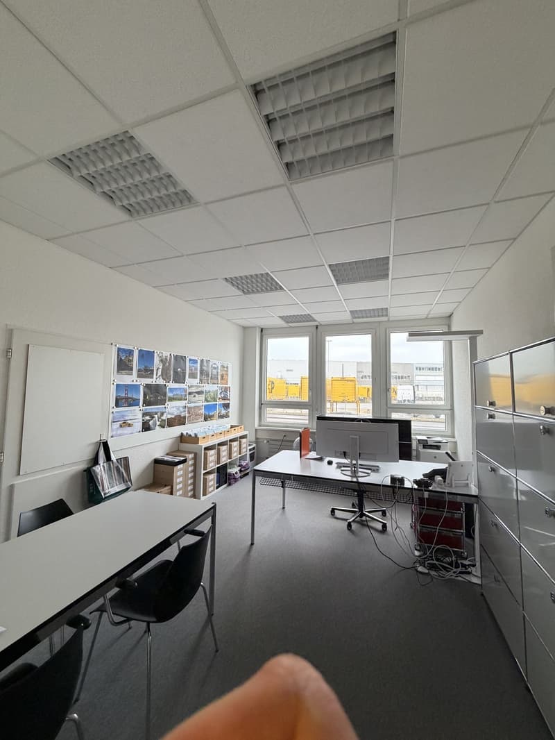 Representative commercial property with office and storage space in a ...