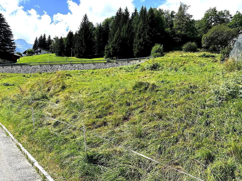 Interesting building land with panoramic view and ample space.