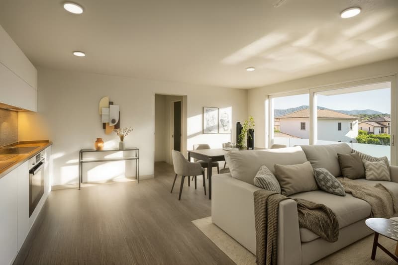 Appartamento - 3½ locali - in Via Stramonte - per CHF 490000 - Piano: 1