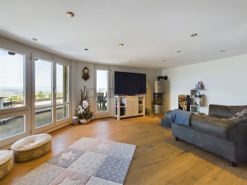 5.5-Zimmer Terrassenwohnung in Schönenberg ZH mit wunderschöner Fernsicht | ImmoScout24