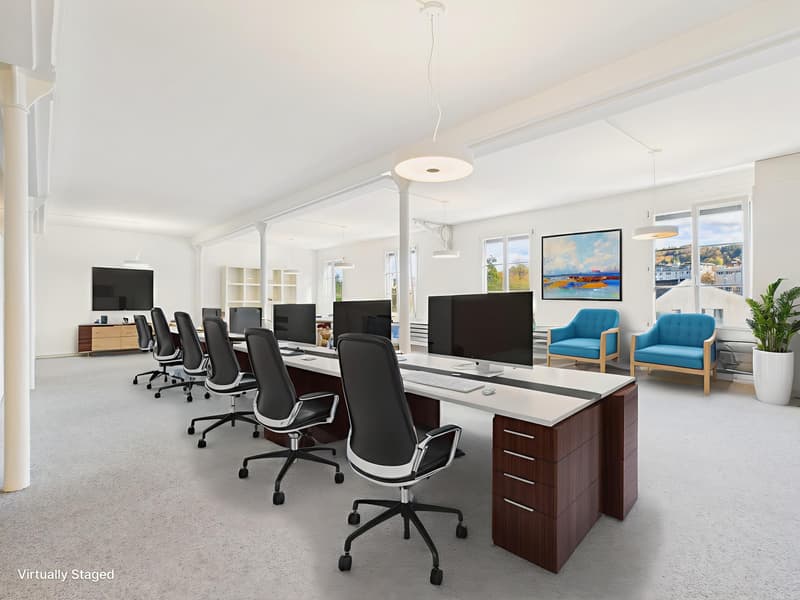 Bureau attractif à St. Gallen